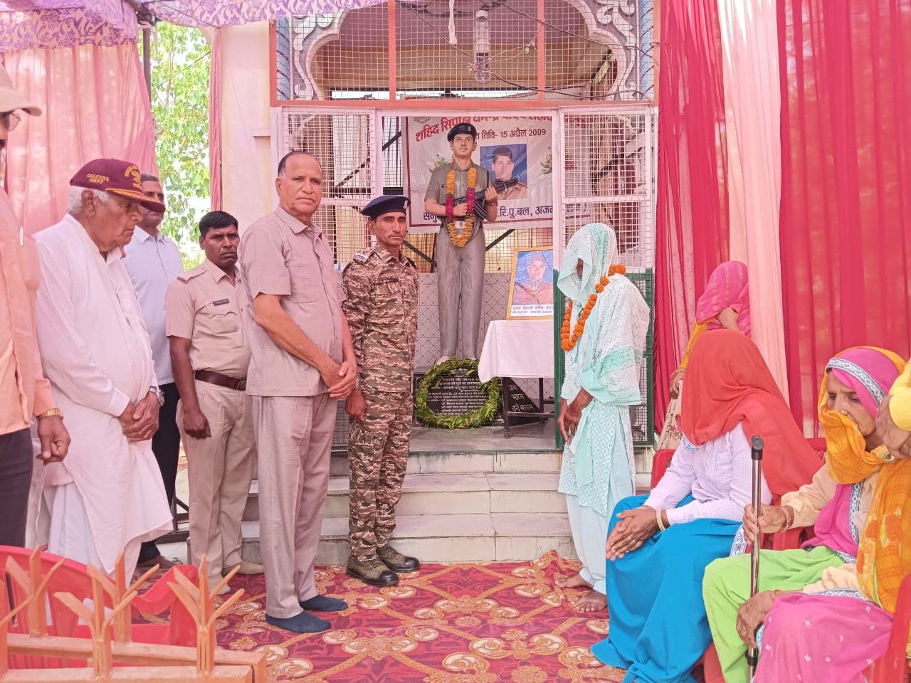 15th death anniversary of martyr Dharmendra Yadav celebrated