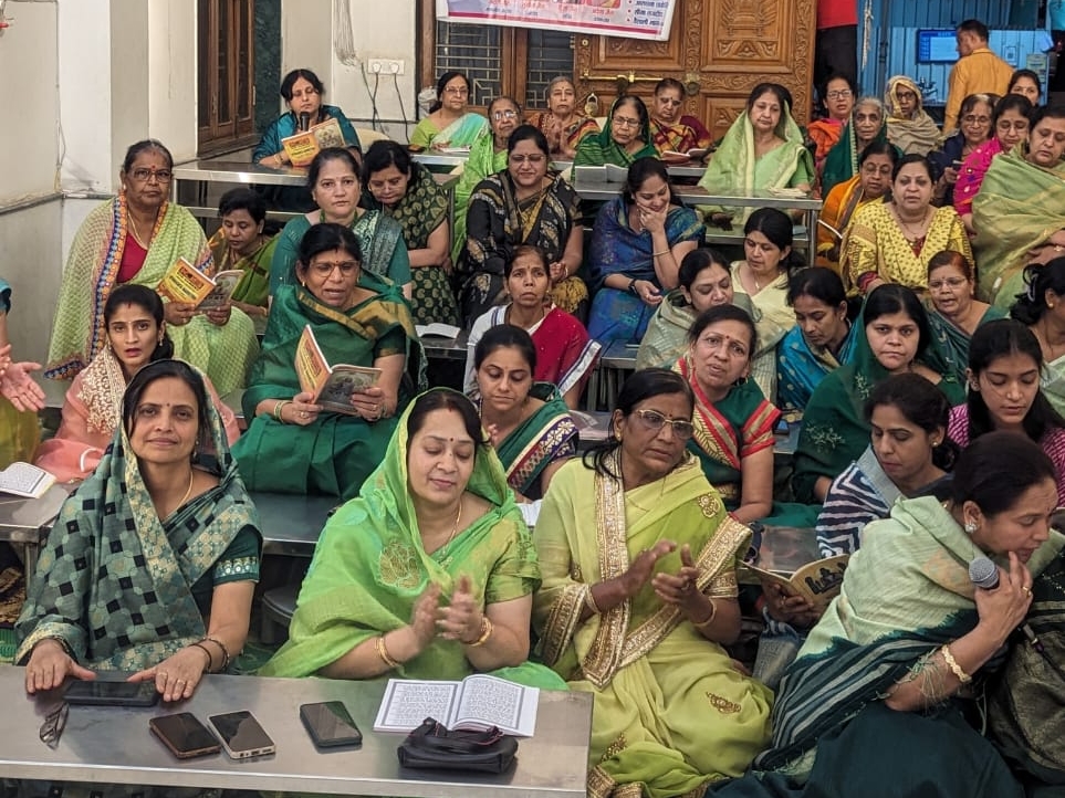 Bhaktamar Path at Saket Nagar Jain Temple Bhopal | साकेत नगर जैन मंदिर ...