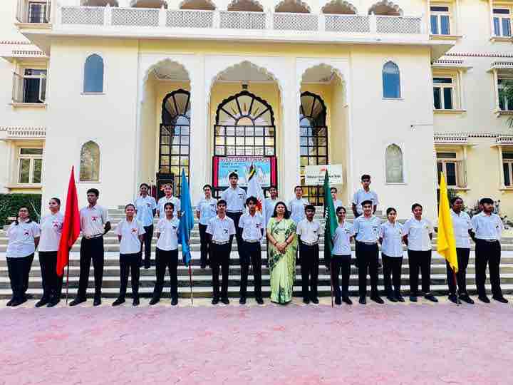 Investiture Ceremony 2024- 25 was celebrated at Maharaja Sawai Bhawani ...