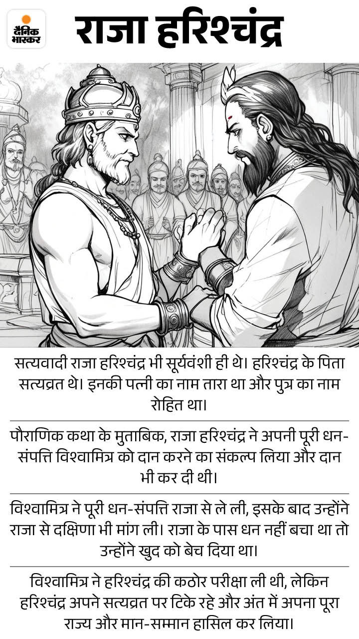 Ram Navami Vanshavali Story; Harishchandra Dilip Bhagirath Raghu ...