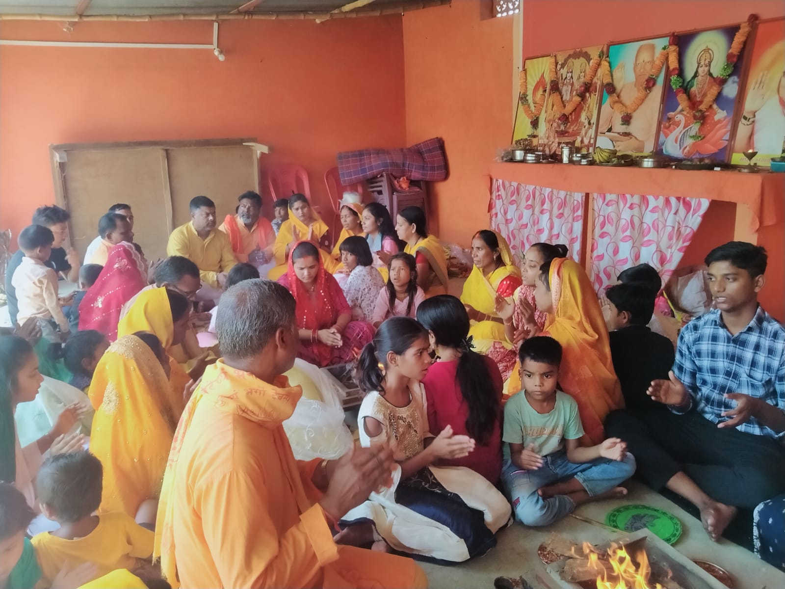 The Gayatri ritual of Akhil Vishwa Gayatri Parivar concluded with Havan ...