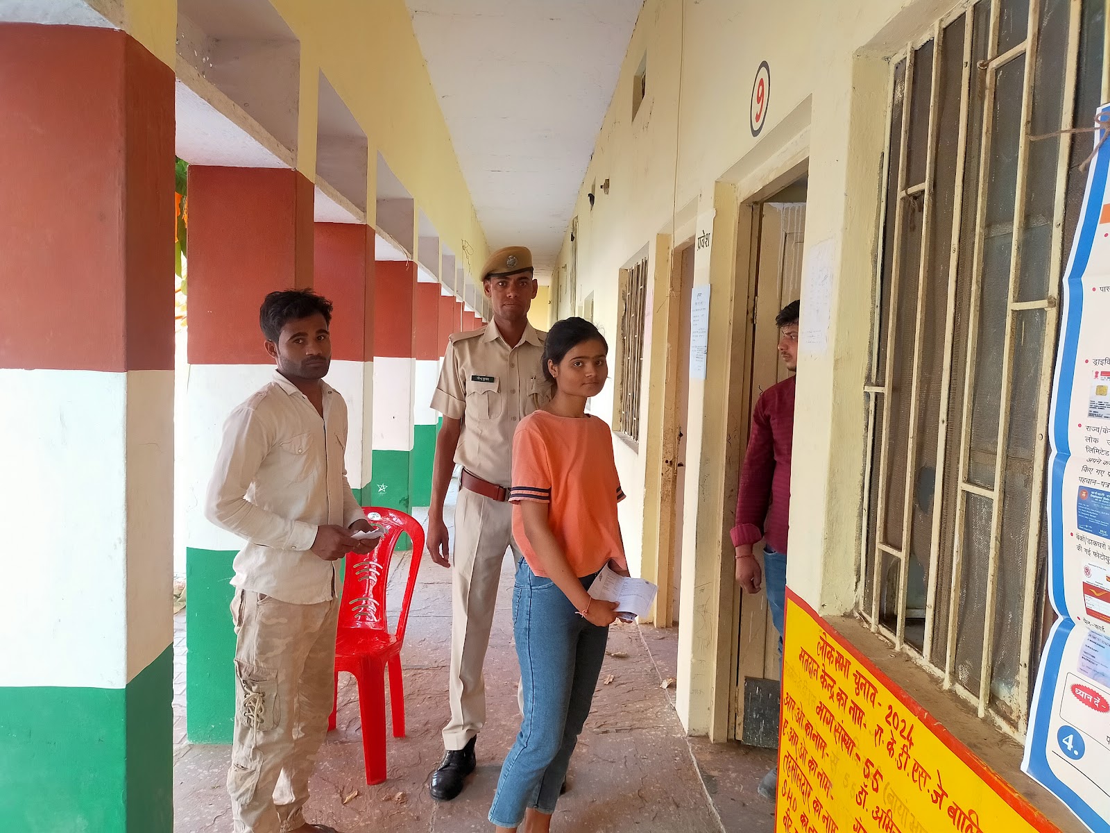 Voting in Nadbai for Bharatpur Lok Sabha seat | भरतपुर लोकसभा सीट के ...