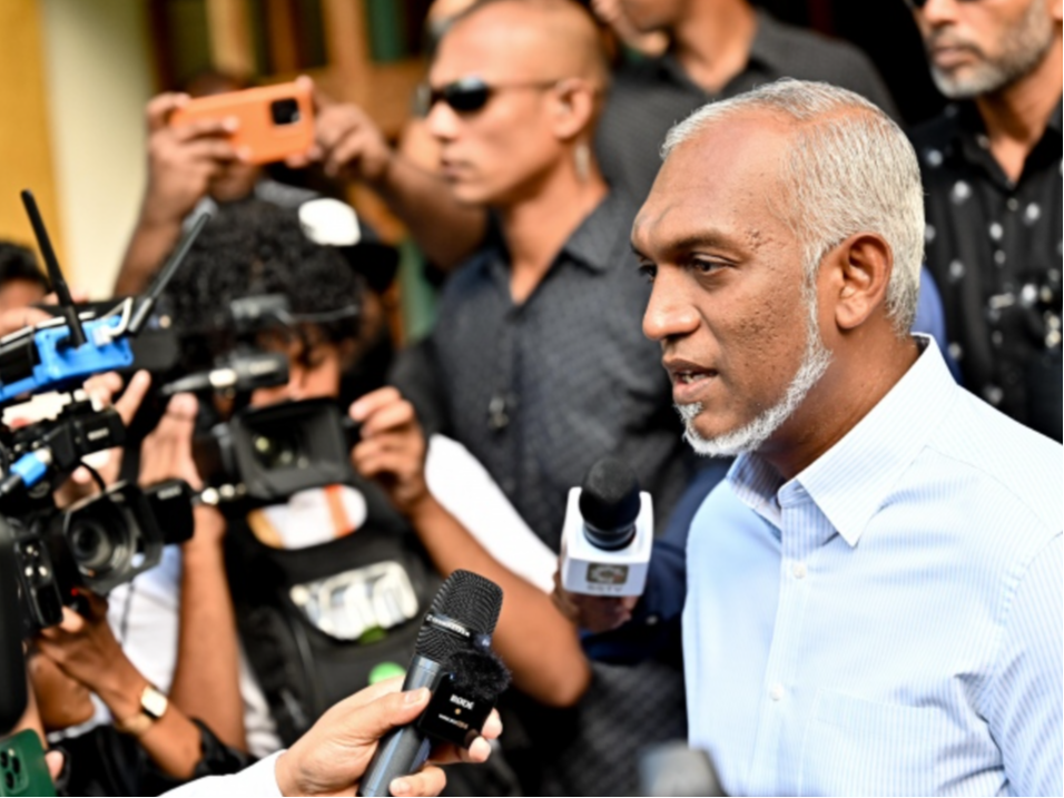 Muizzu, who ran the 'India Out' campaign, Parliamentary Election 2024 ...