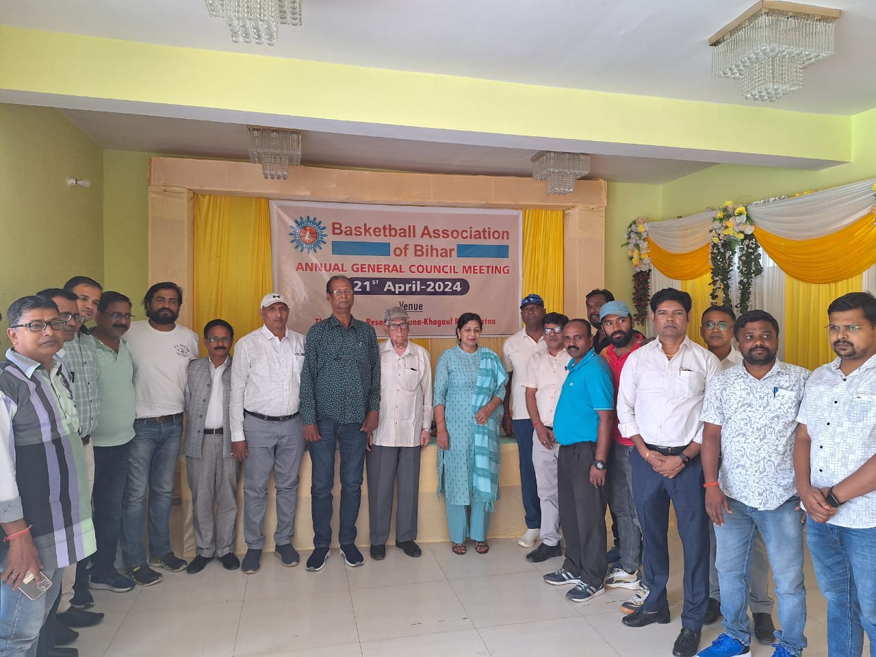 election of basketball boxing association of bihar concluded today in ...