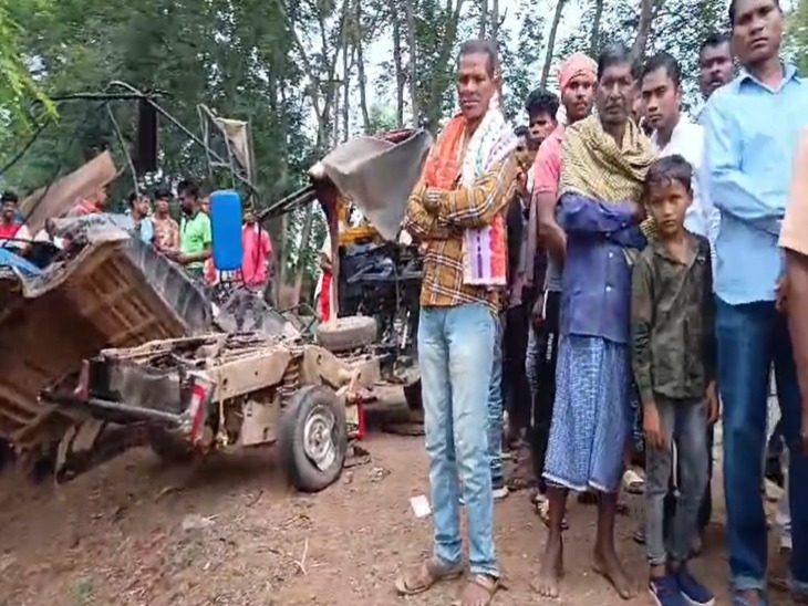 Road accident in Odisha, 3 people from Chhattisgarh died | ओडिशा में ...