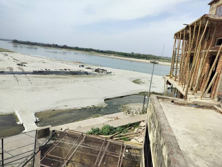 The flow of Saryu river is shrinking, many villages are ...