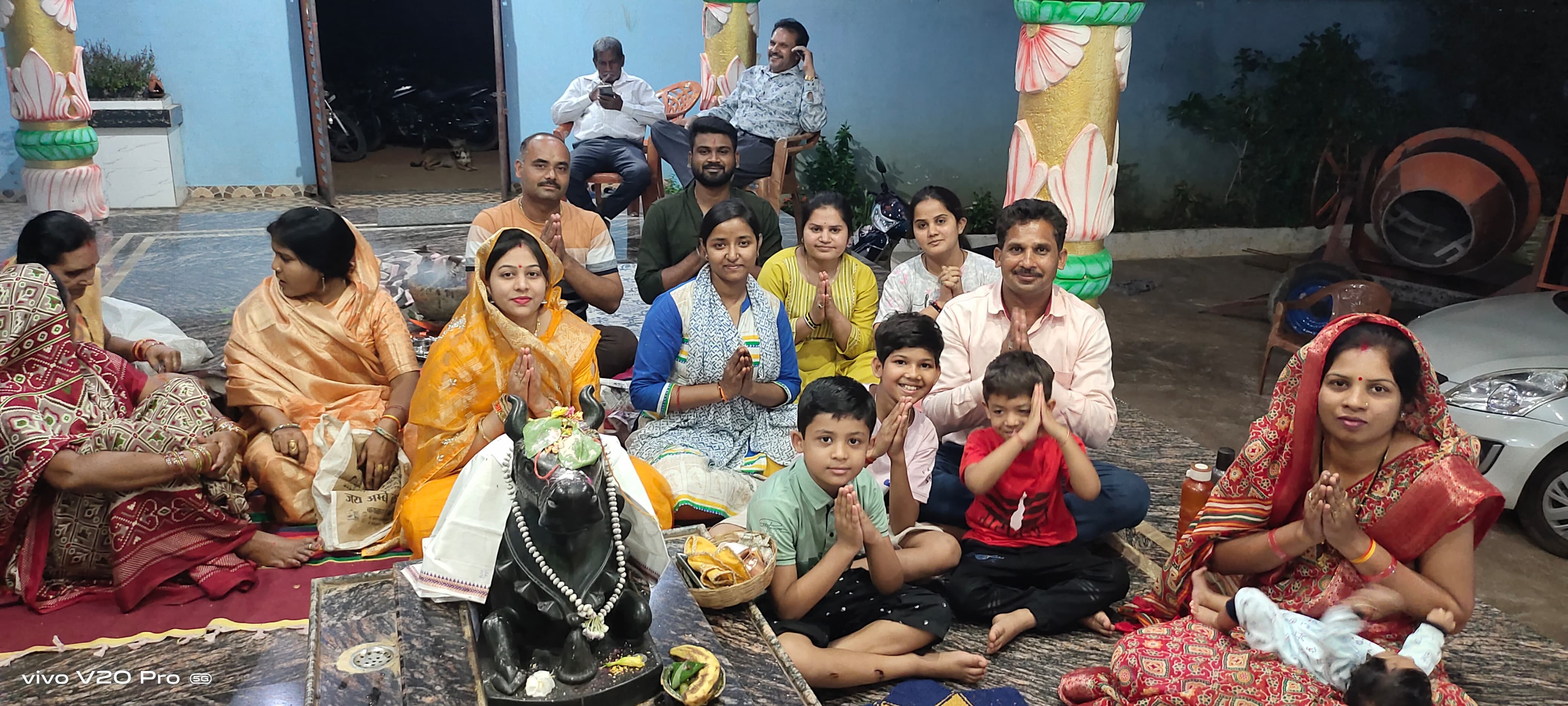 Foundation day was celebrated at Omkareshwar Mahadev temple in village ...