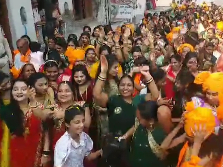 Foundation day of Momai Mata Mandir was celebrated | मोमाई माता मंदिर ...