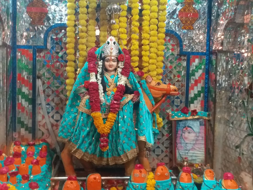 Foundation day of Momai Mata Mandir was celebrated | मोमाई माता मंदिर का स्थापना दिवस मनाया गया ...