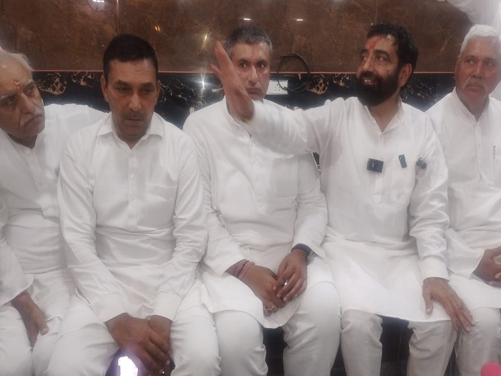 Haryana Congress Rao Dan Singh Bhiwani Kiran Chaudhary Gadh election ...