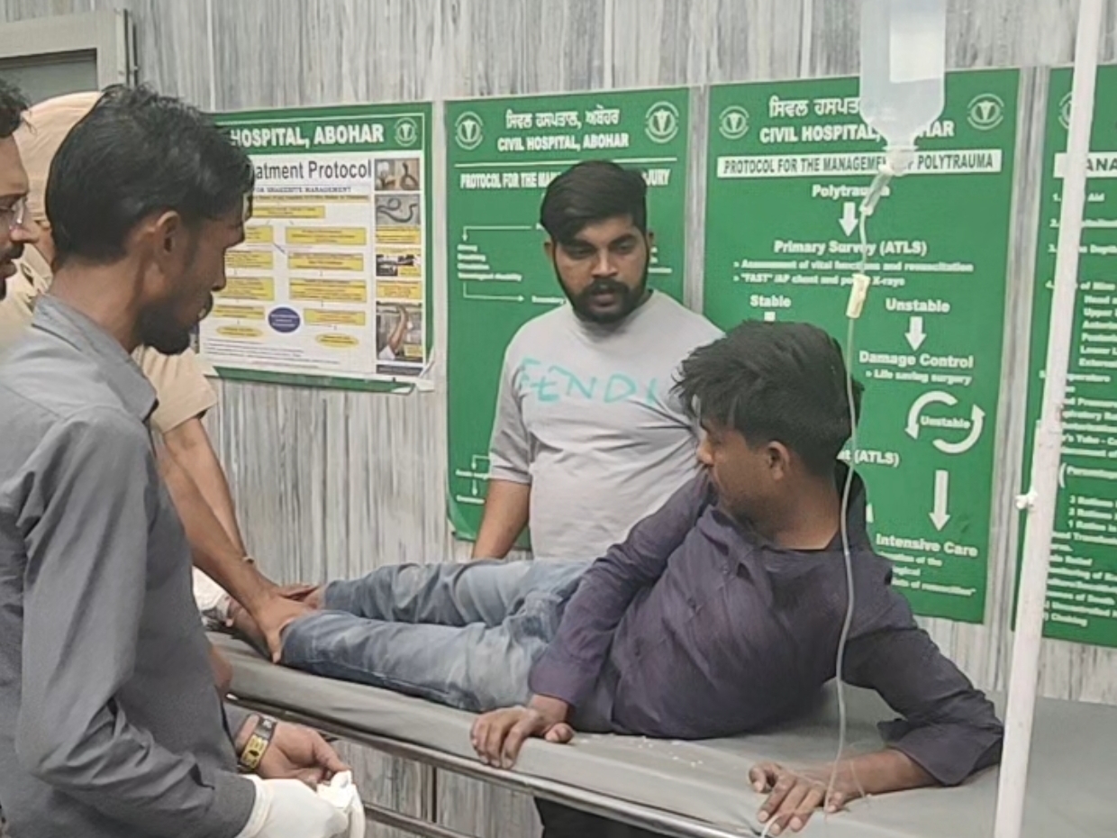 Abohar young man was vomiting blood; police action update | अबोहर मे ...