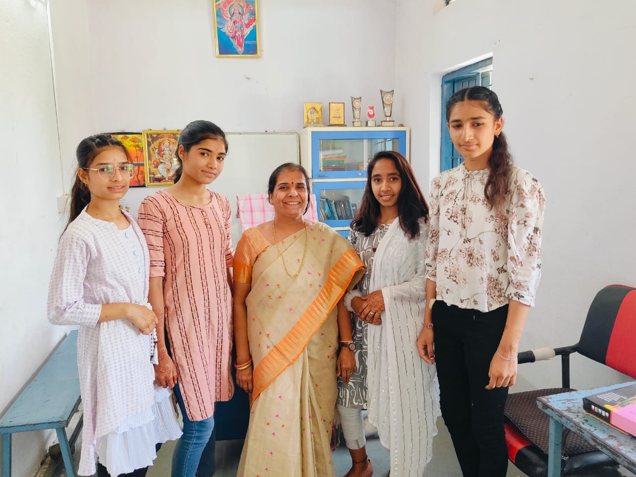 Sanjana topped in class 10th and Tanu topped in class 12th