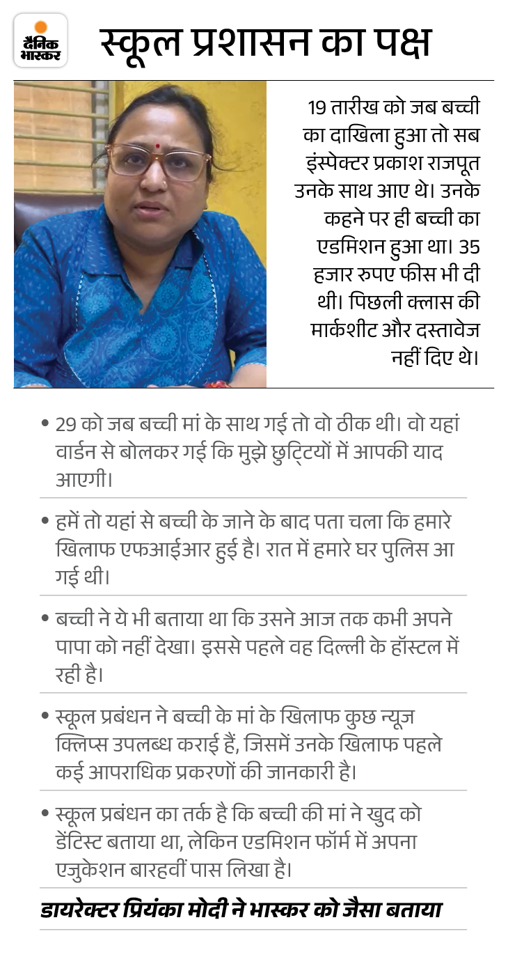 Bhopal School Hostel Girl Rape Case; SI Inspector Prakash Rajput ...