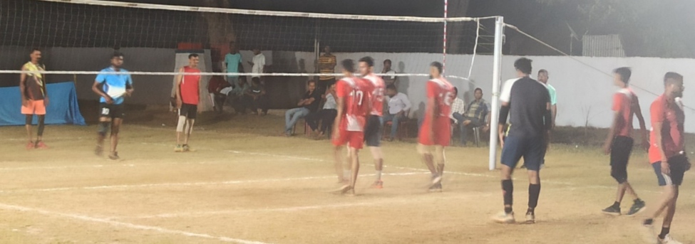 In the inter department volleyball match competition, SAIL Gua Mechanic ...