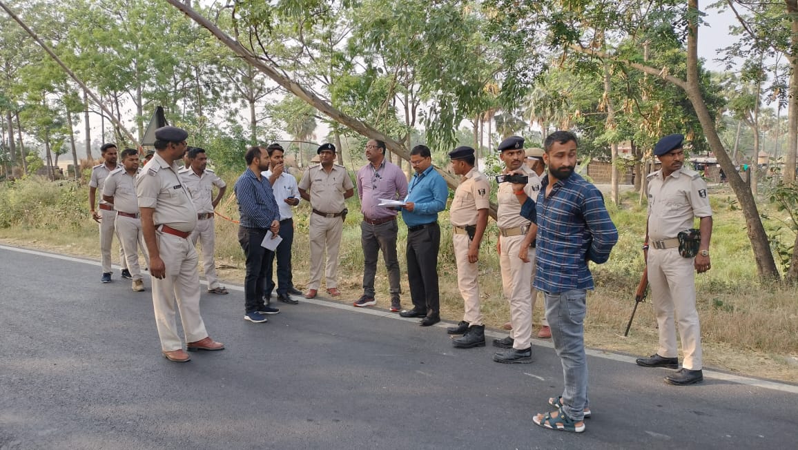 Inspection of check post for Loksabha elections | लोकसभा चुनाव को लेकर ...