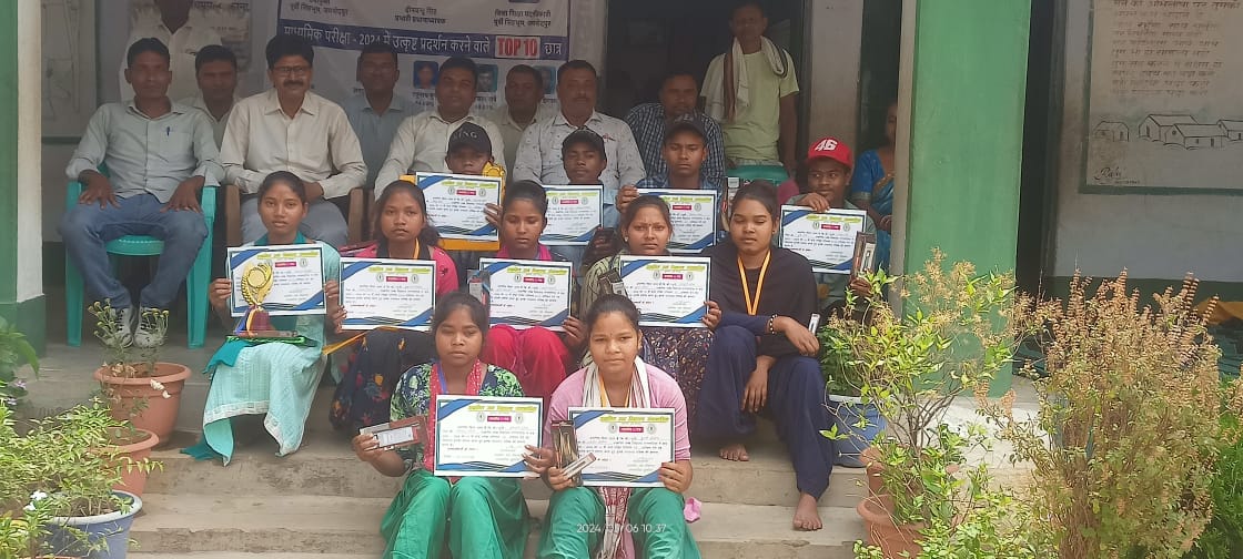 Matriculation exam toppers were honoured with medals and certificates ...