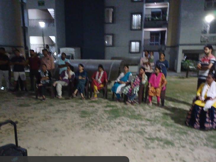 Water pipeline burst in Janeshwar Enclave