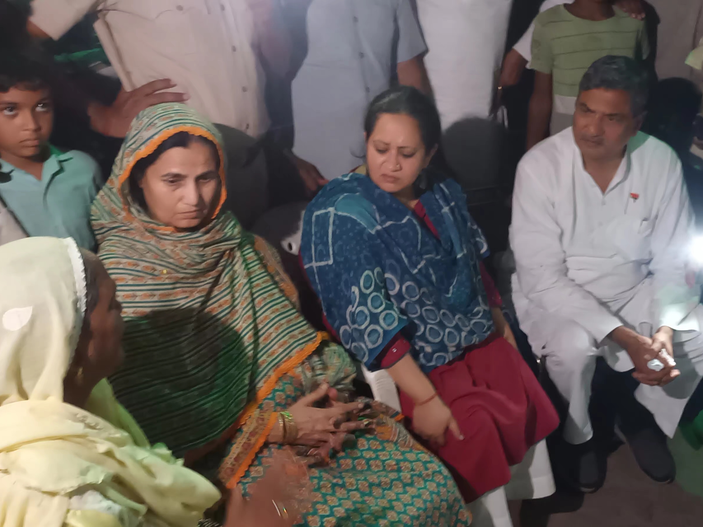 Nuh Aarti Rao Qasif murder case victim family | नूंह में पीड़ित परिवार ...