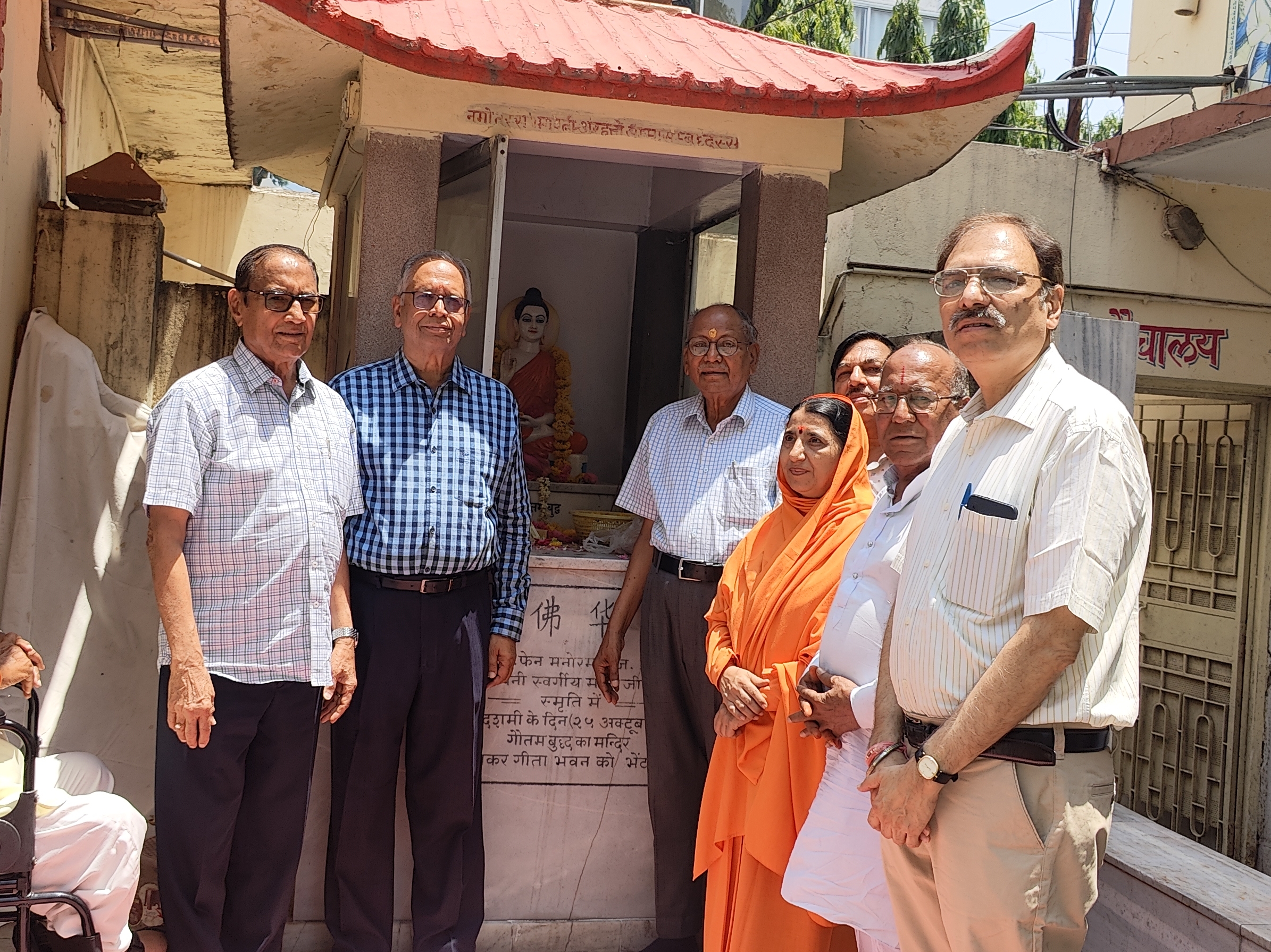 Buddha Jayanti celebrated in Indore's Geeta Bhavan