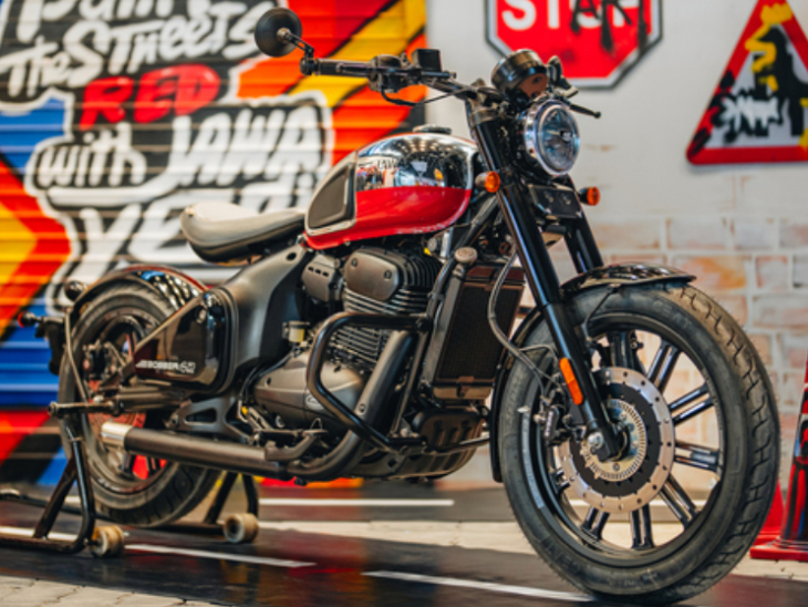 Java 42 Bobber Red Sheen Edition launched at ₹2.29 lakh | જાવા 42 બોબર રેડ શીન એડિશન ₹2.29 ...