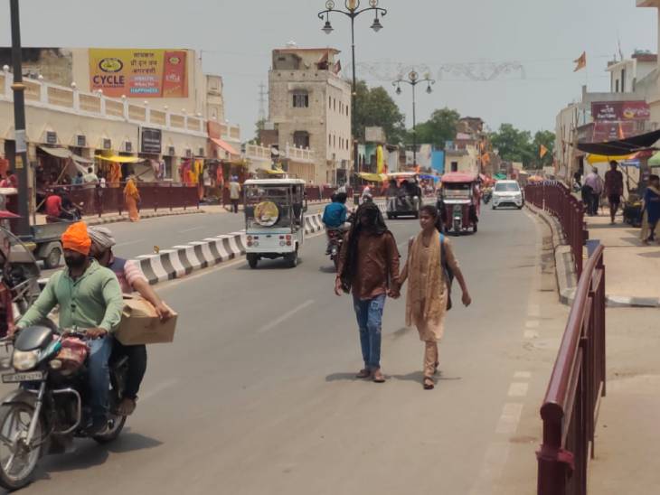 Devotees are getting scorched by the heat wave in Ayodhya.Ayodhya ...