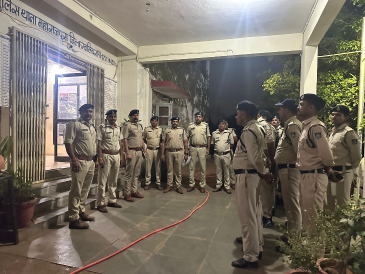 DIG inspected Maharajpura police station | DIG ने किया महाराजपुरा थाने ...