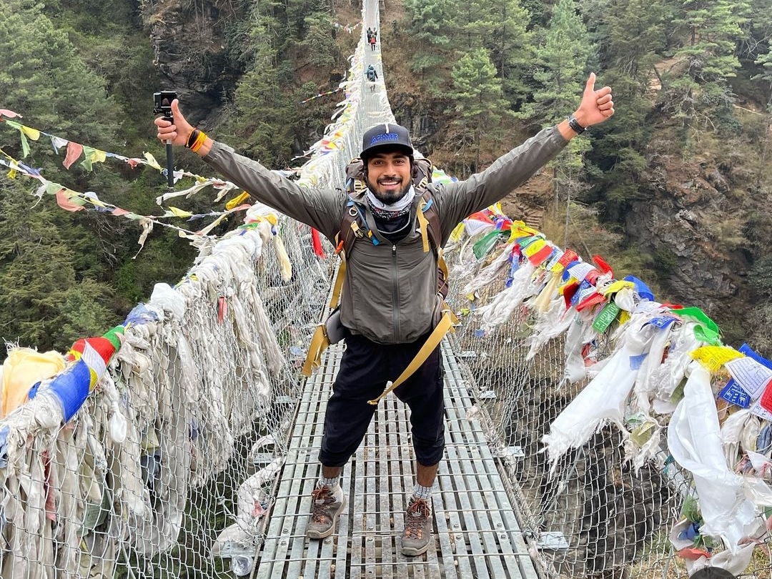 Haryana CM Naib Saini Gurugram Mountaineer Narendra Yadav Flag Off ...