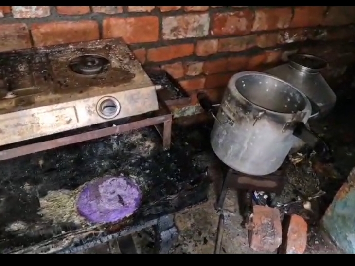 Haryana Gas cylinder blast person burnt case | Sirsa News | सिरसा में ...