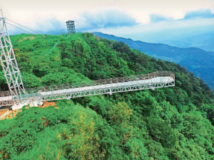 The country's largest glass bridge will be built in Chitrakoot ...