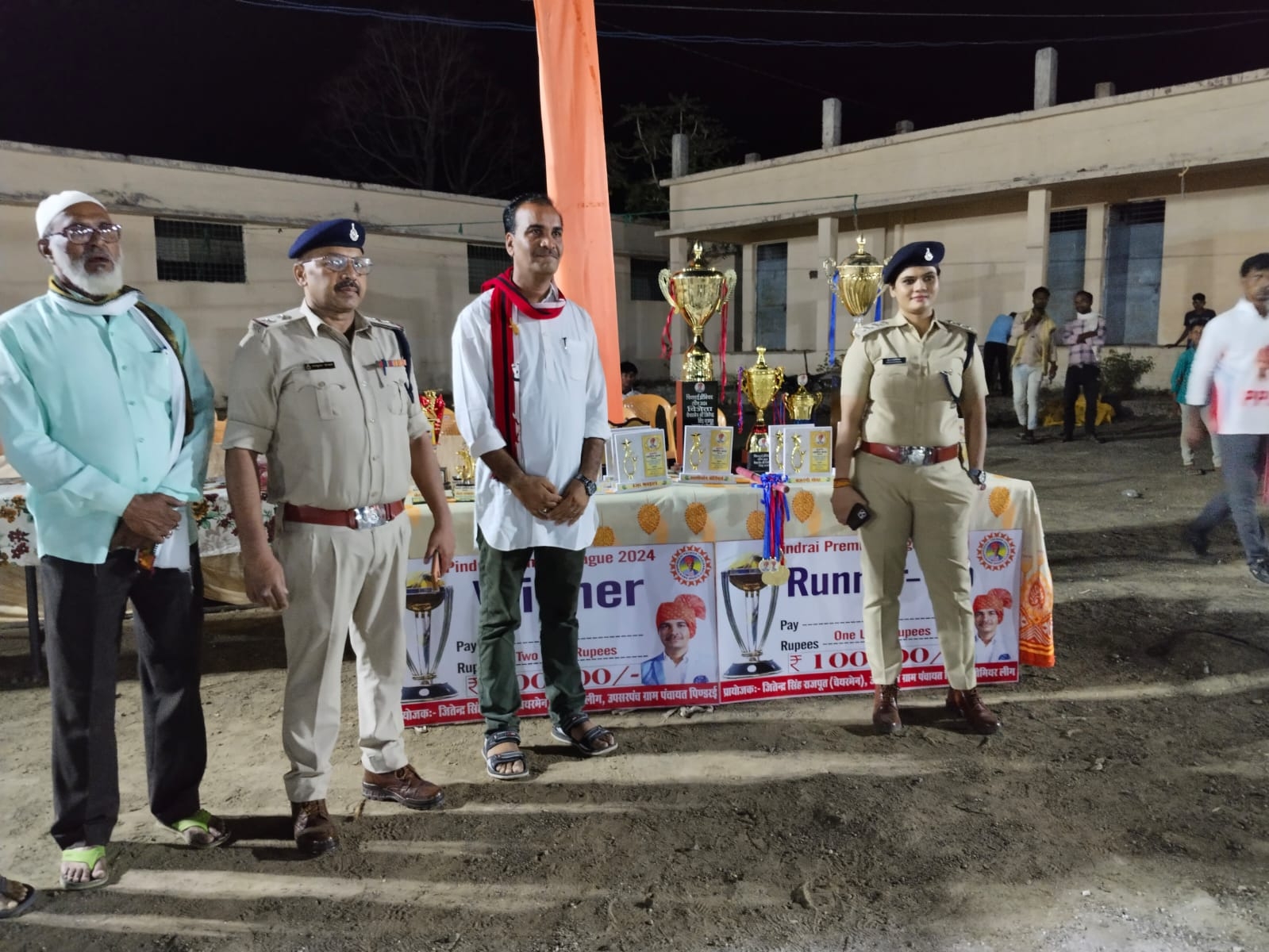 Mandla and Nainpur SDOP visited the police station