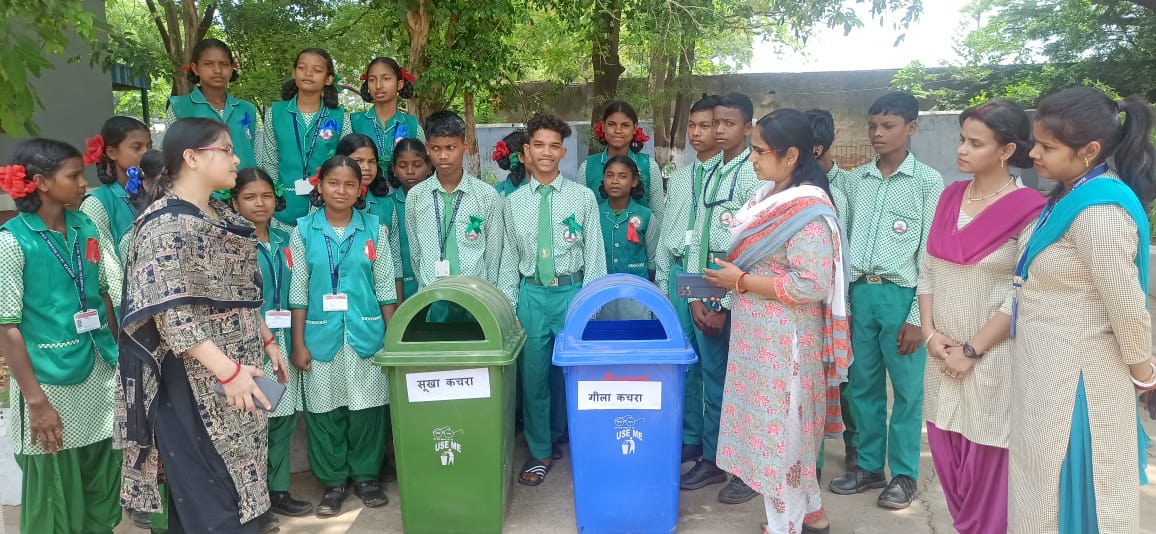 Awareness was created by organizing a rally on water conservation in ML ...