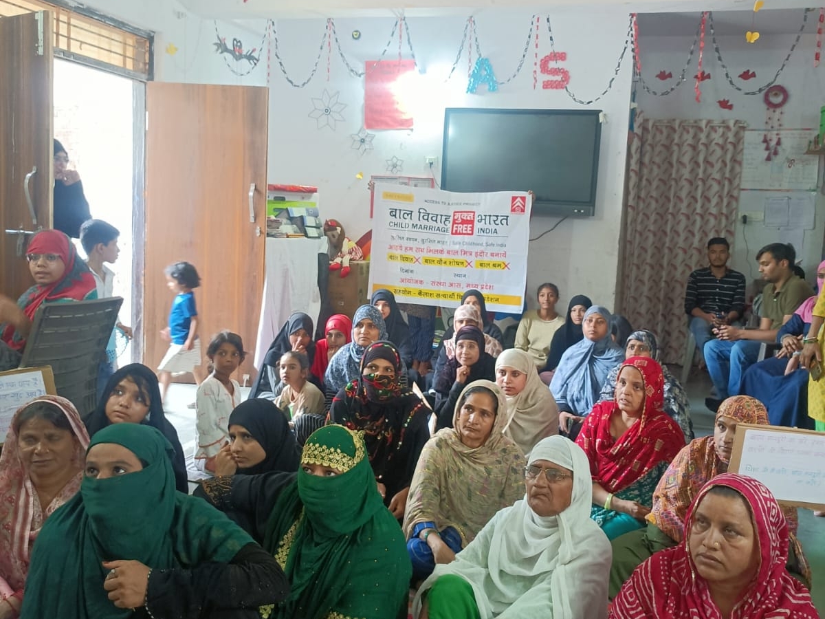 The organization Aas conducted an awareness campaign related to child ...