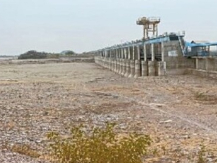 A dozen dams and ponds dried up, water crisis deepened | एक दर्जन बांध ...