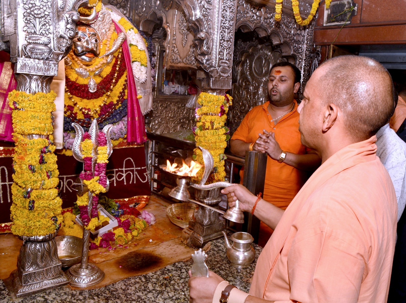 The Chief Minister found the pace of ropeway construction slow during ...