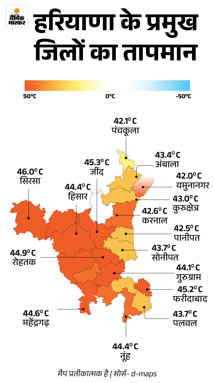 Storm alert in 8 districts of HaHaryana Weather Alert Ambala Panchkula ...