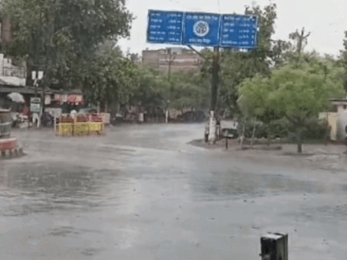UP MIRZAPUR WATHER NEWS, RAIN IN MIRZAPUR, , The mood of the weather changed in Mirzapur ...