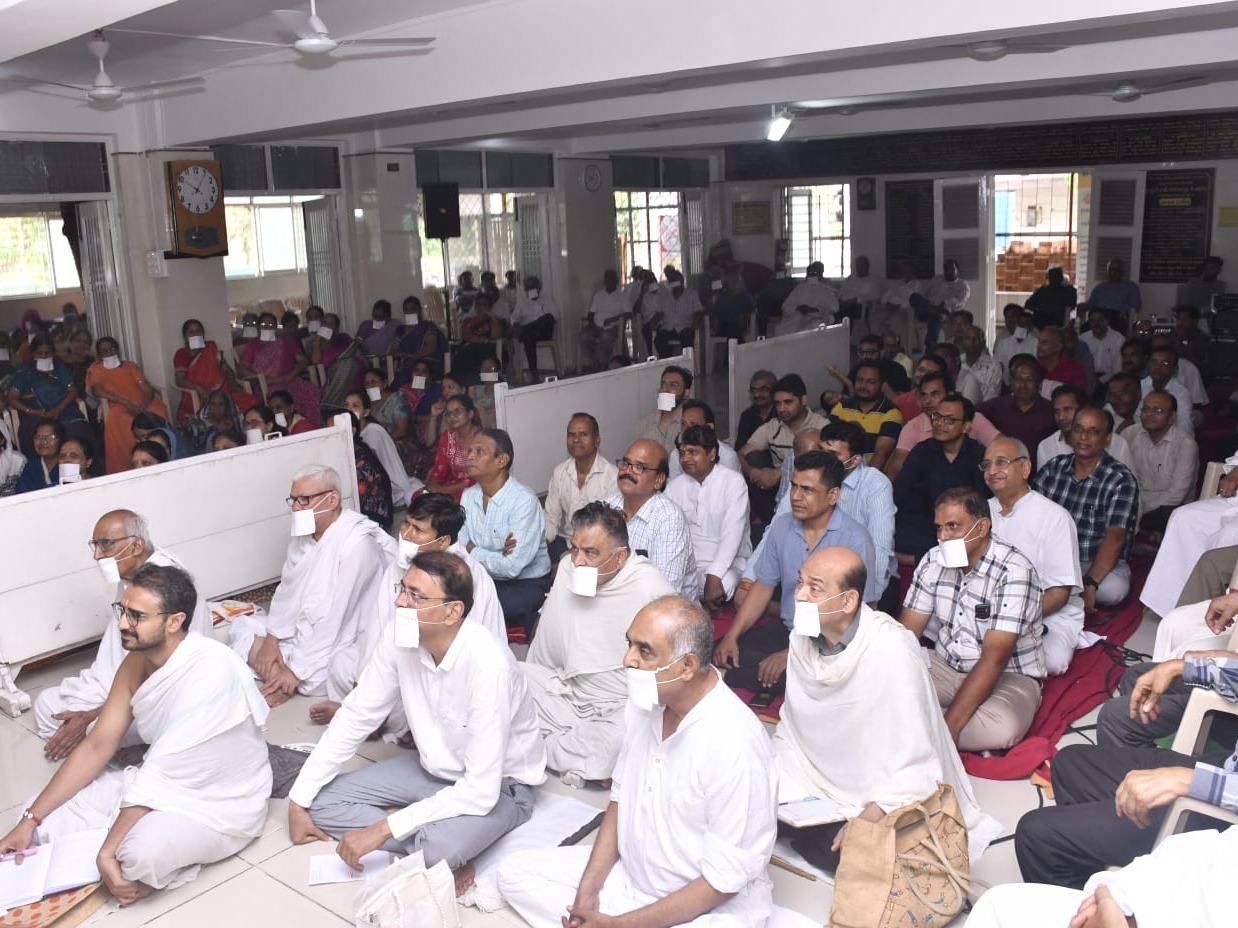 Sermon at Shri Gujarati Sthanakvasi Jain Sangh Upashraya