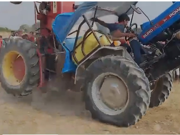 Accident happened during stunt with tractor, death