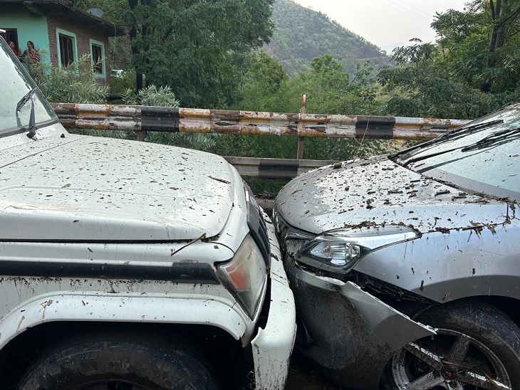 Flash-flood Udaipur Lahaul Spiti Himachal Pre Monsoon Rain | हिमाचल में बादल फटा, गंभरपुल में ...