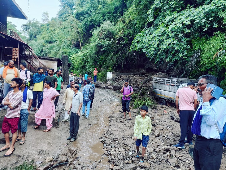 Flash-flood Udaipur Lahaul Spiti Himachal Pre Monsoon Rain | हिमाचल में बादल फटा, गंभरपुल में ...