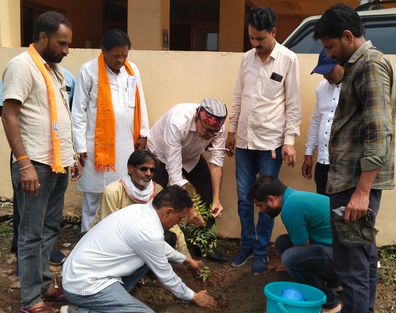Neem and jamun plants were planted in the campaign 'One tree in the ...
