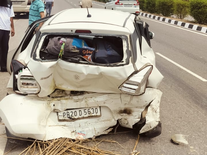 Nawanshahr Alto Swift car accident , girl dies, three injured