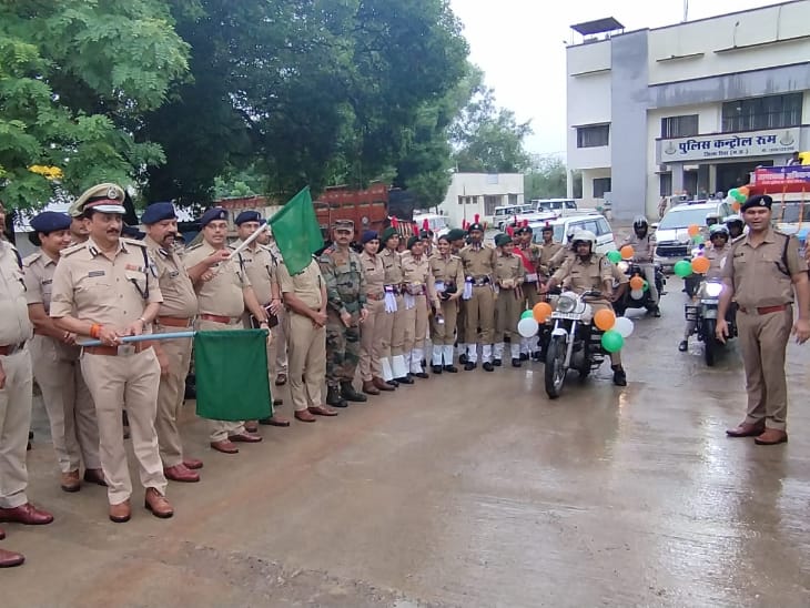 Rewa police took out an awareness rally regarding the new law | रीवा ...