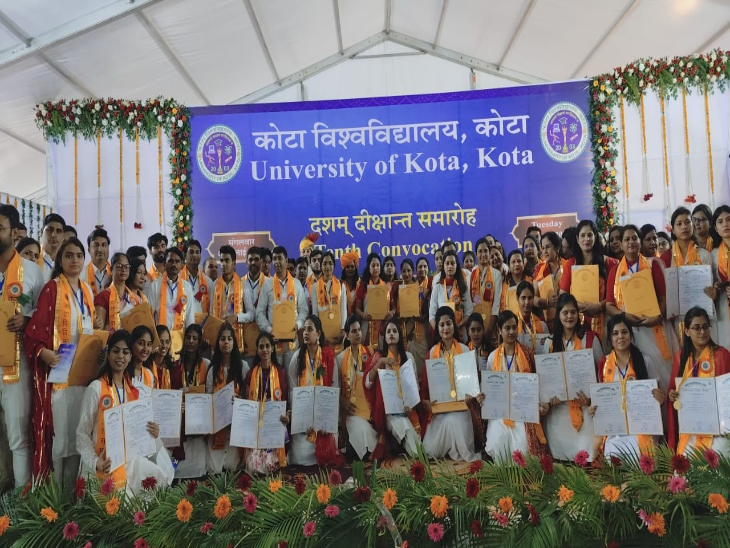 Rajasthan kota Kota University convocation ceremony, Governor Kalraj ...