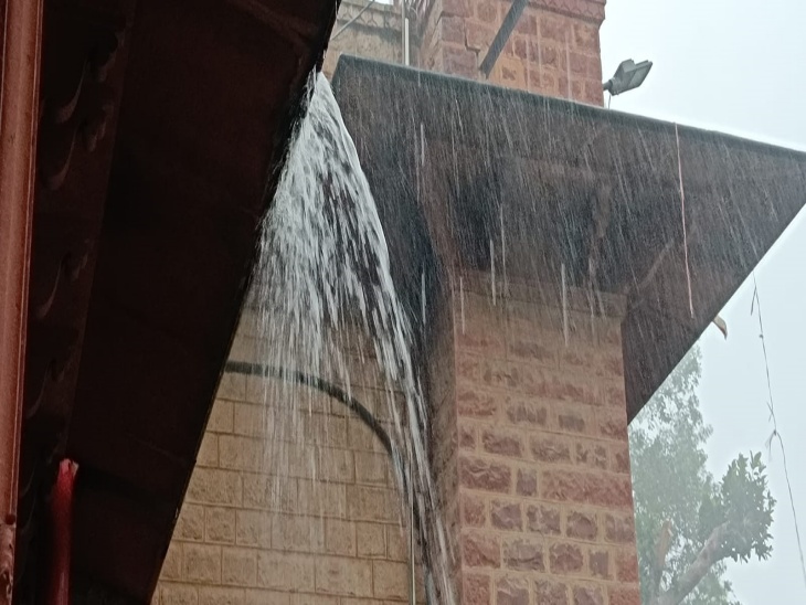 Rain with strong winds in Alwar | अलवर में तेज हवा के साथ बारिश: दो दिन ...
