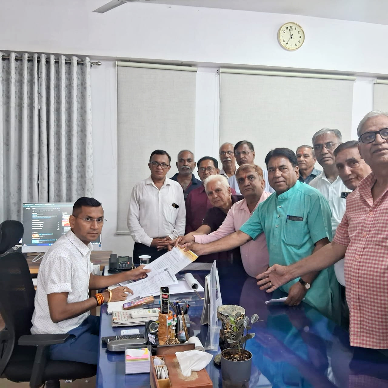 Memorandum to the Divisional Commissioner in protest against the ...