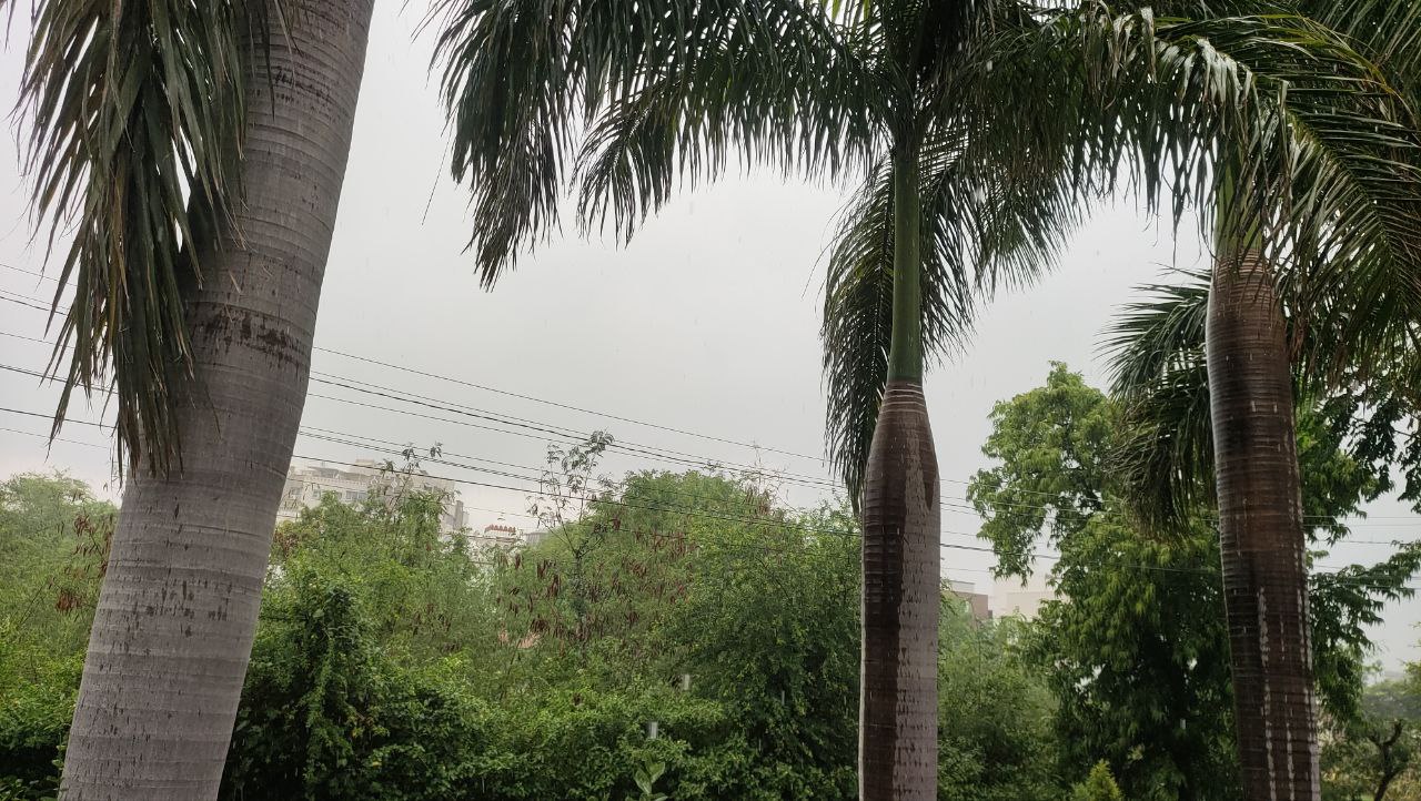 Udaipur Weather Update ; It rained in Udaipur city at night amidst ...