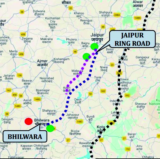 193 km long expressway will be built through Shahpura, Kekri-Malpura, you will reach Jaipur in 2 ...