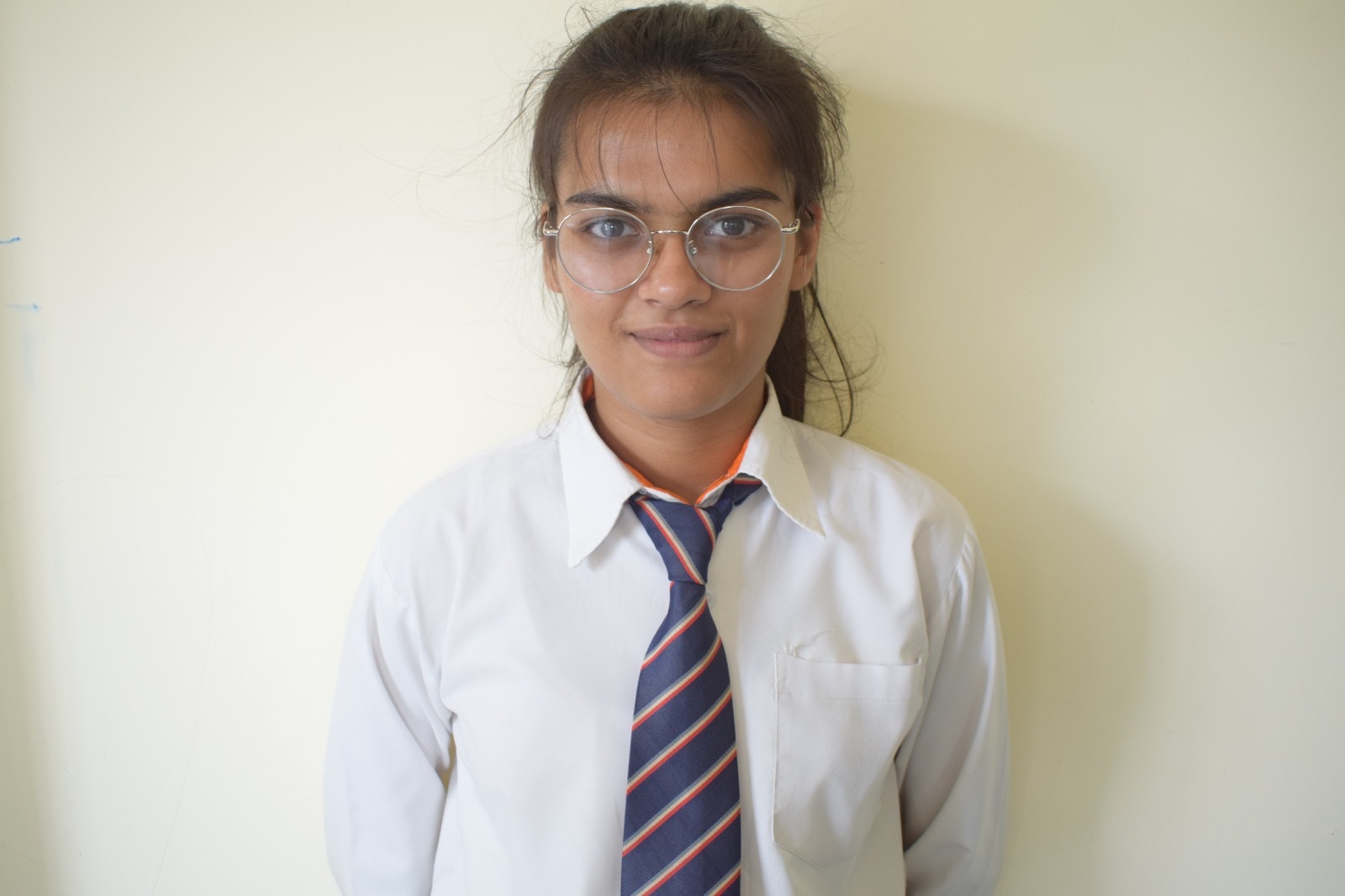 Chhavi Agarwal, topper of Commerce Faculty of Delhi Public School ...