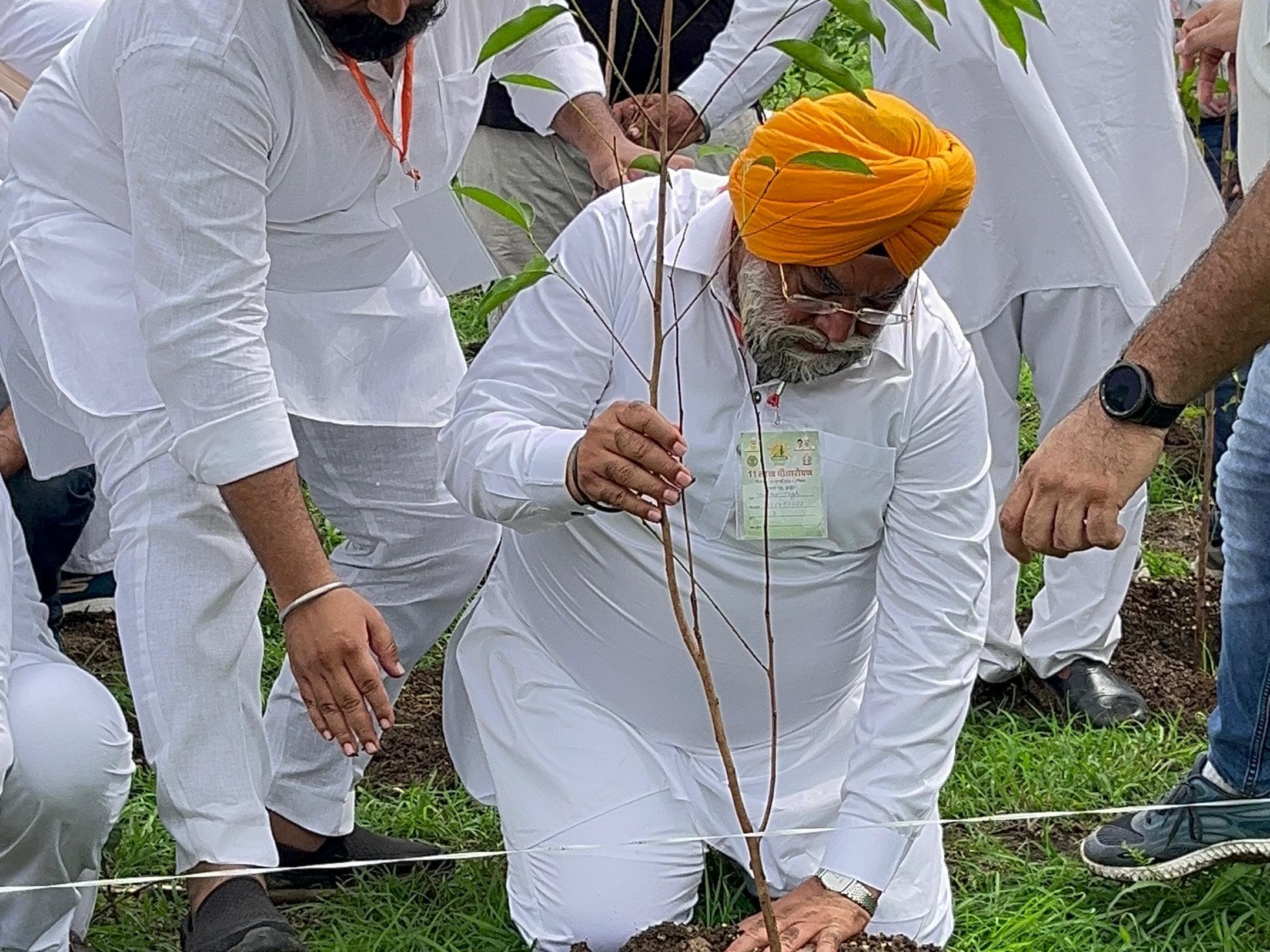 Sikh community in Indore created a world record in tree plantation ...